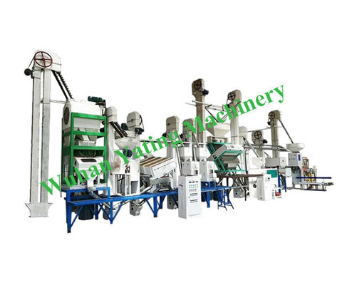 115kw Automatic Rice Mill Plant For Paddy Hulling And Milling 50-60 Tons Per Day