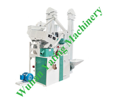 700kg/H  Small Scale Rice Mill Plantl With Cleaning Device For White Rice
