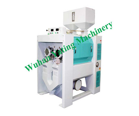 Emery Roll Industrial Rice Milling Machine，Horizontal Rice Whitener 4-6 TPH