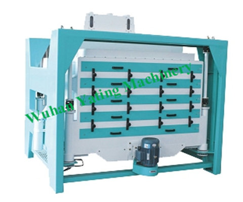 Double Rotary Rice Length Grader White Rice Grading Screen 8-10 Tons Per Hour